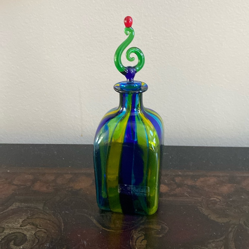 Vintage Angelo Ballarin Murano Art Glass Blue Cobalt … - Gem